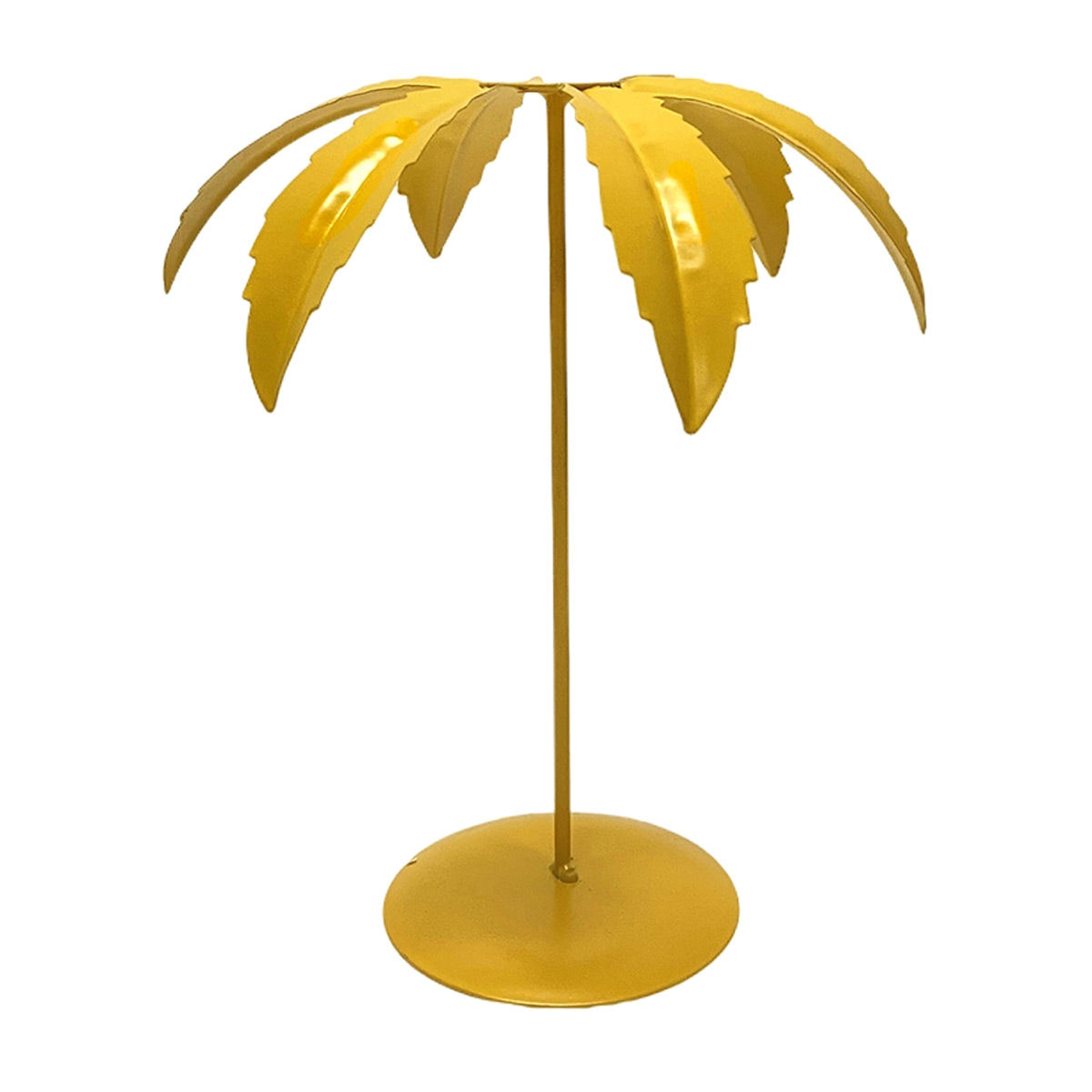Metallic Palm Tree Tabletop Décor