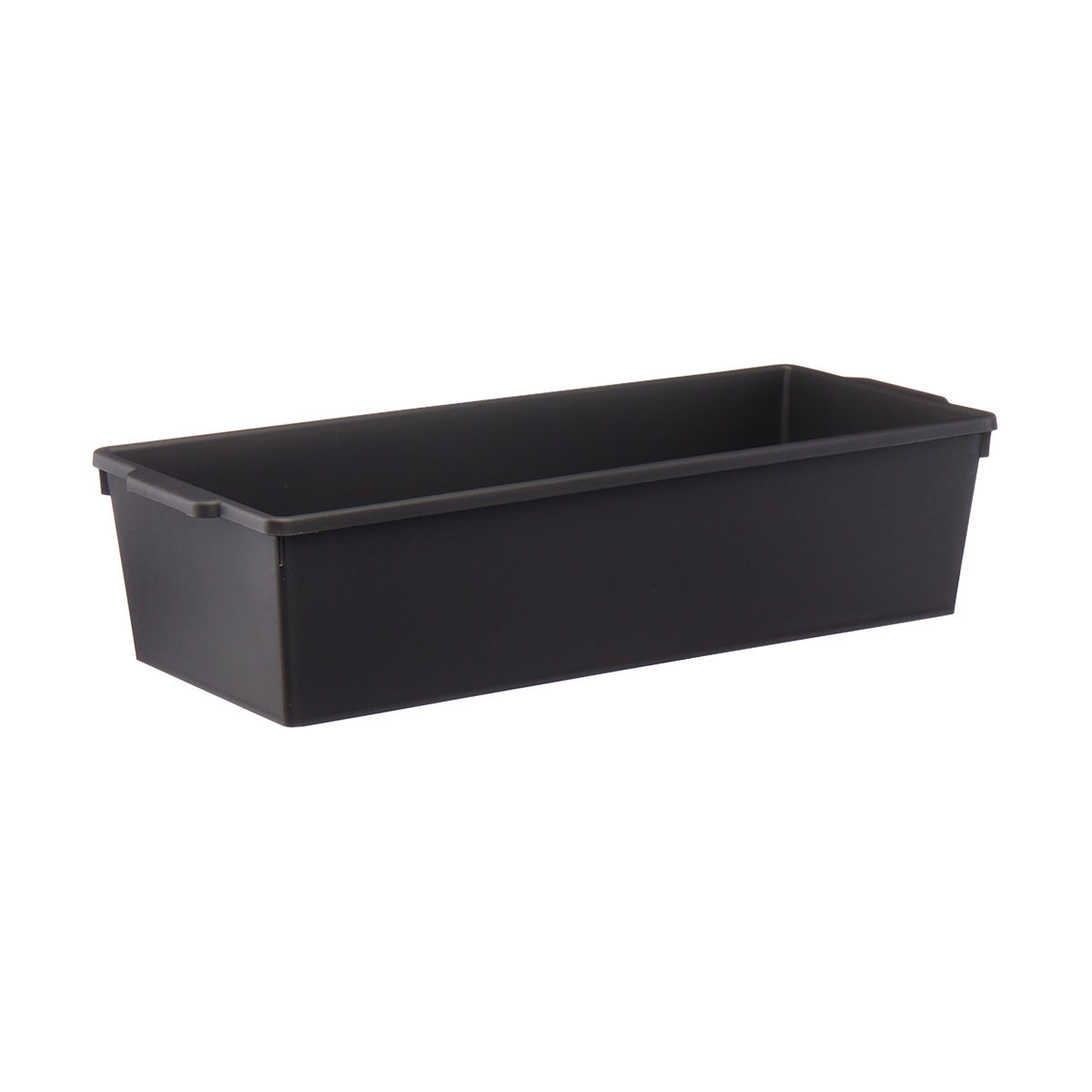 Madesmart Classic Large Deep Bin, Charcoal Gray