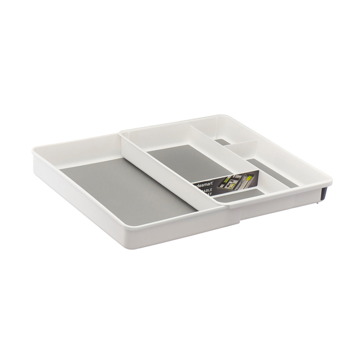 Madesmart Classic Expandable Utility Tray, White
