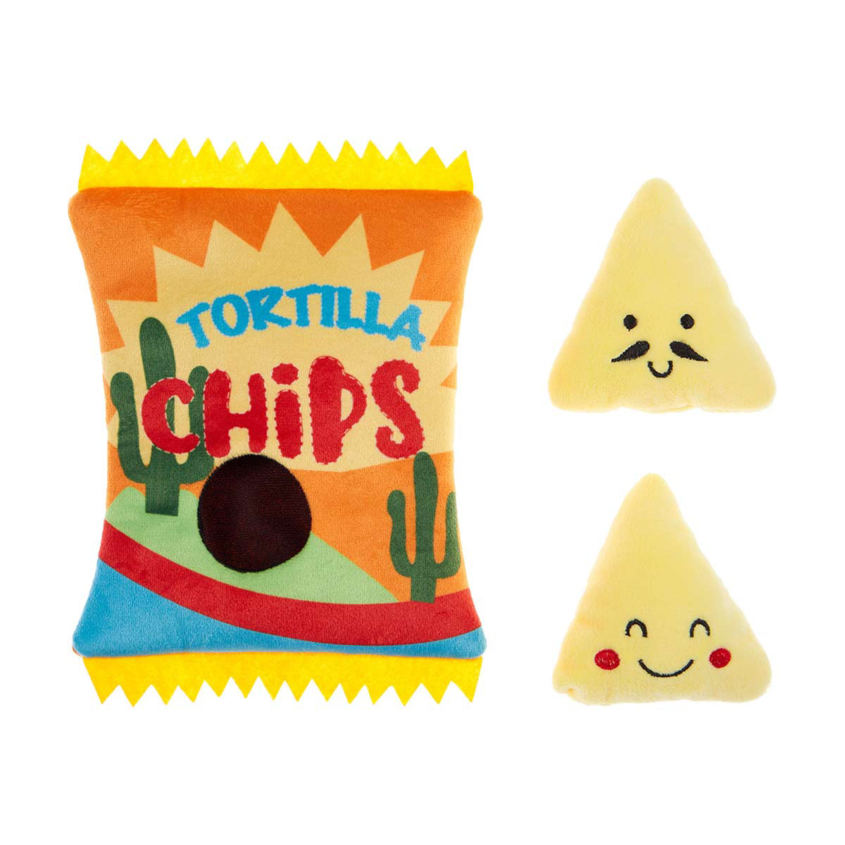 Tortilla Chips Dog Toy, 8 in