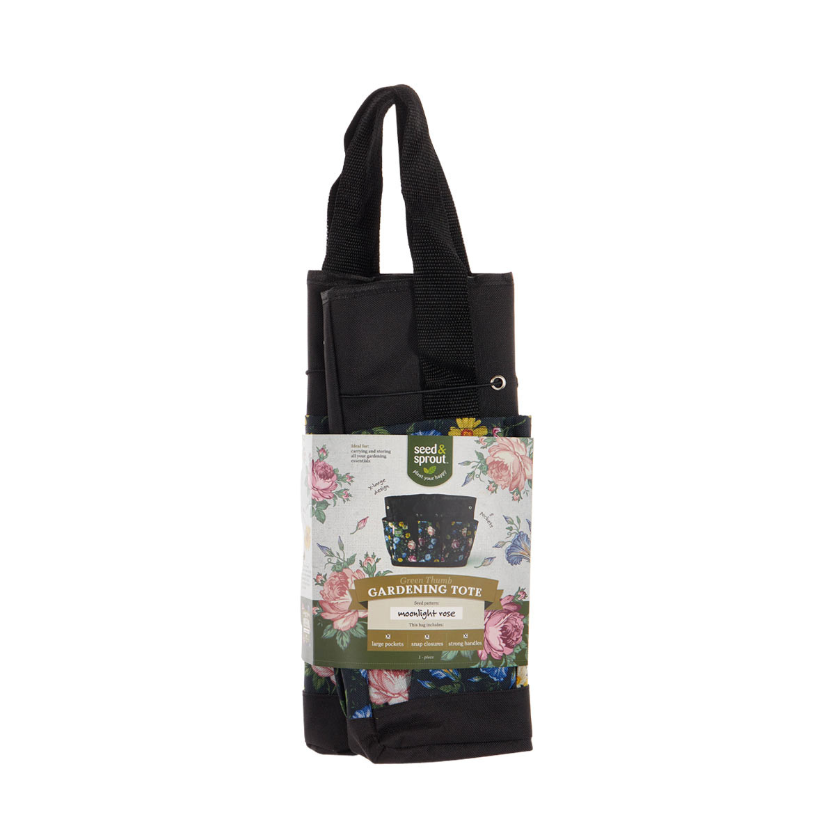 Seed & Sprout Foldable Gardening Tote Bag