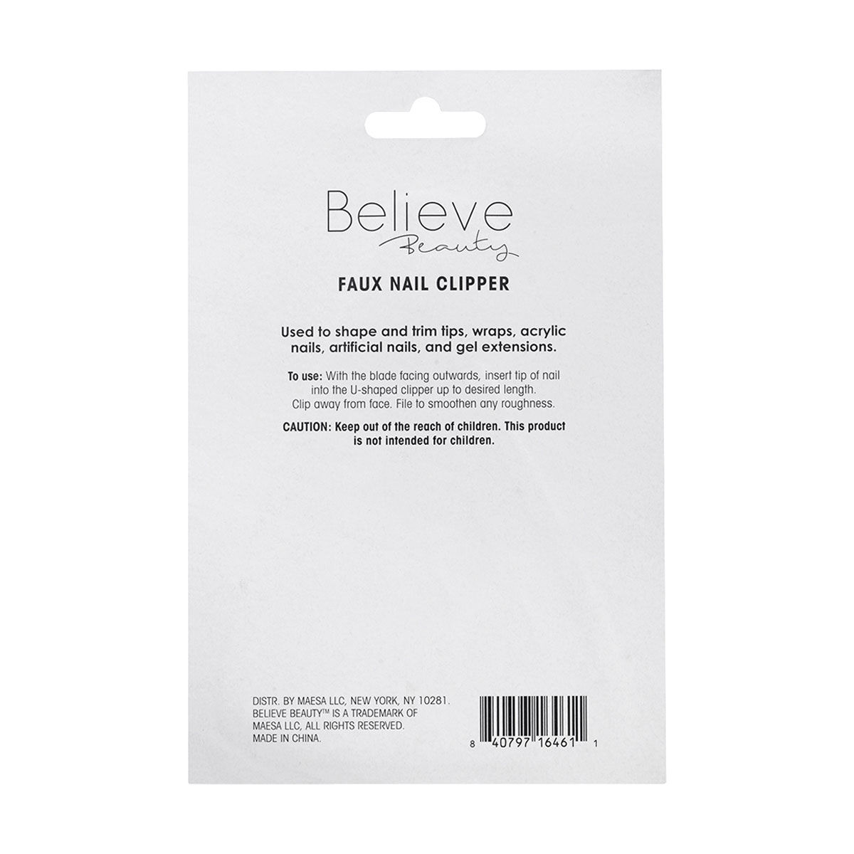 Believe Beauty Faux Nail Clipper | Hamilton Place