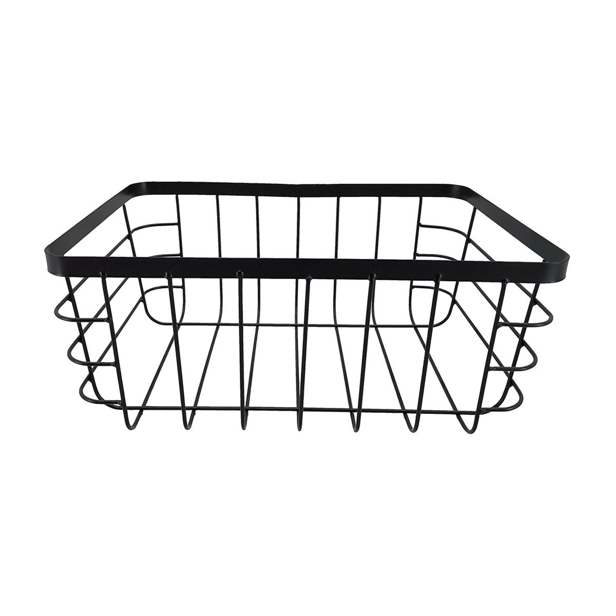 Metal Basket, Rectangular, Large