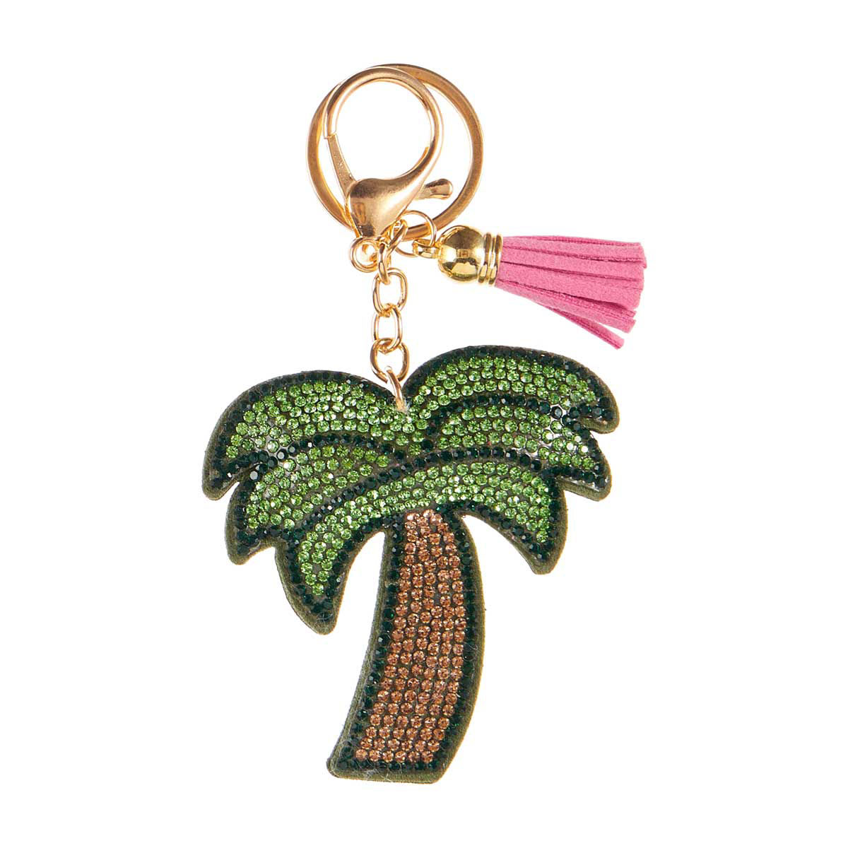 Tropical Tasseled Keychain, Assorted