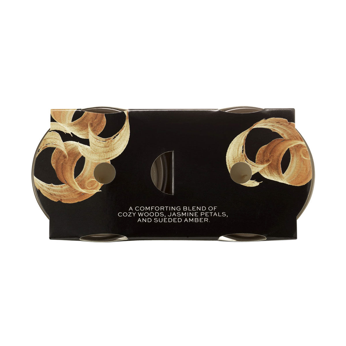 Koze Place Cozy Woods & Amber Scented Candle Duo, 3.4 oz