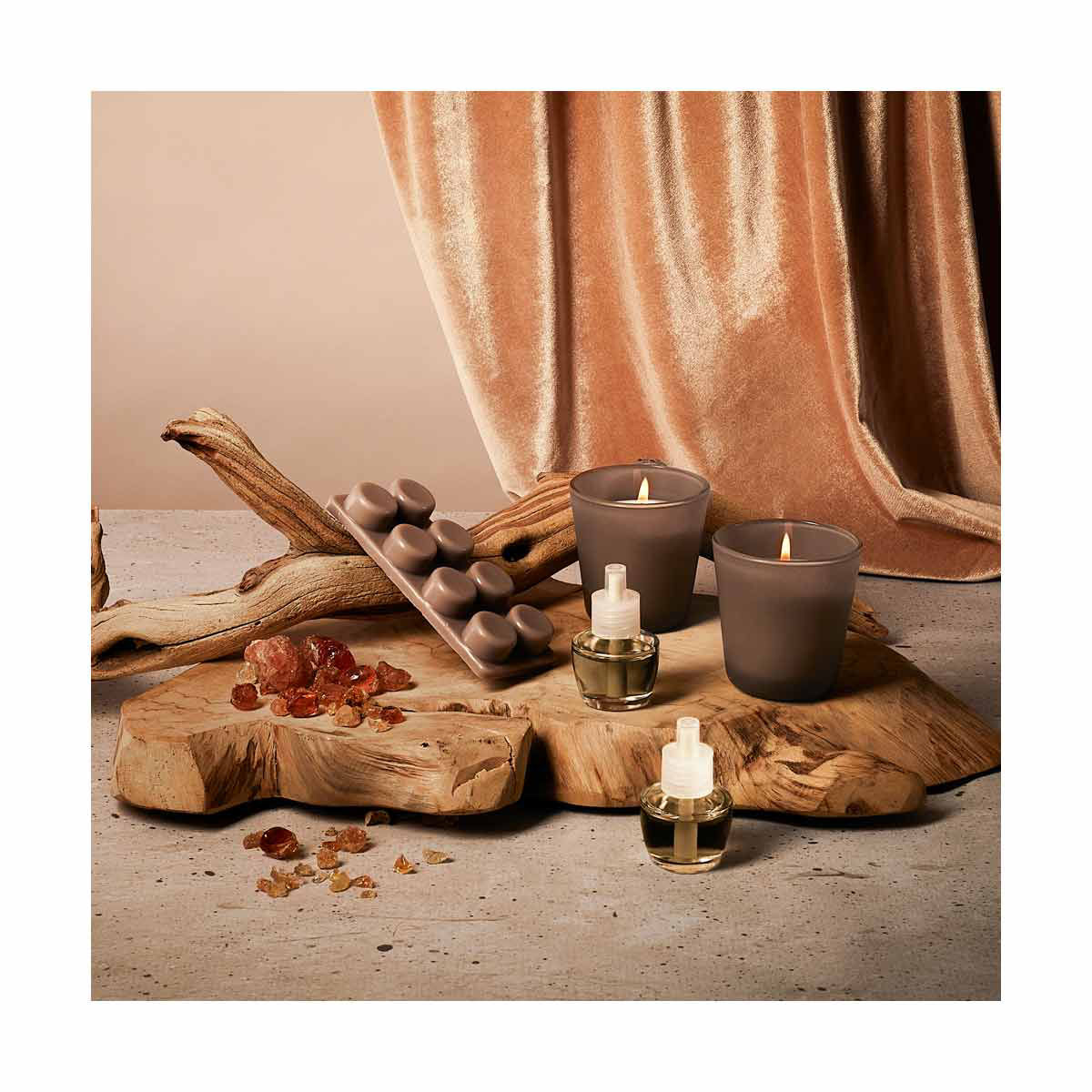 Koze Place Cozy Woods & Amber Scented Candle Duo, 3.4 oz