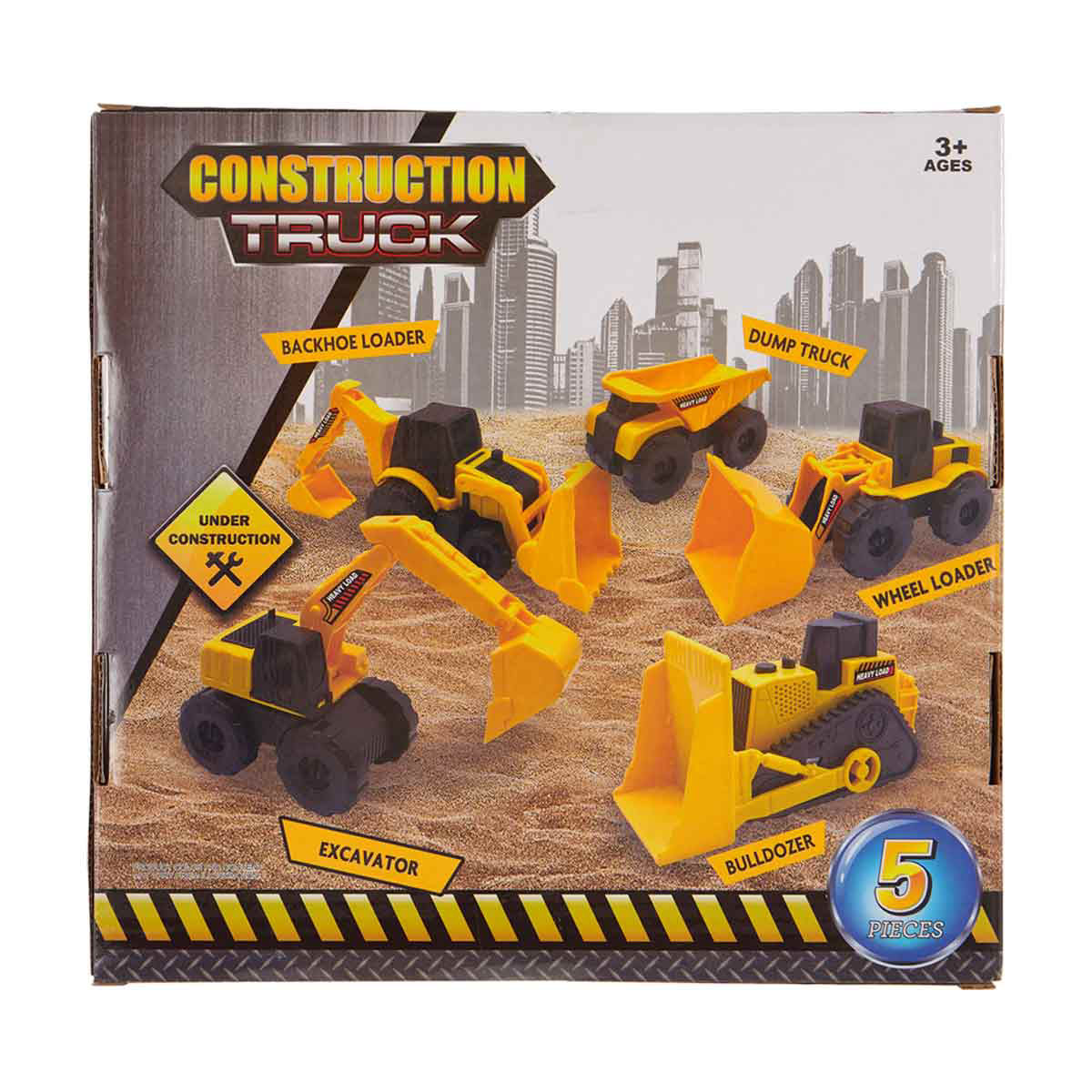 Fenicalcan Free Wheels Construction Truck, 5 Pieces