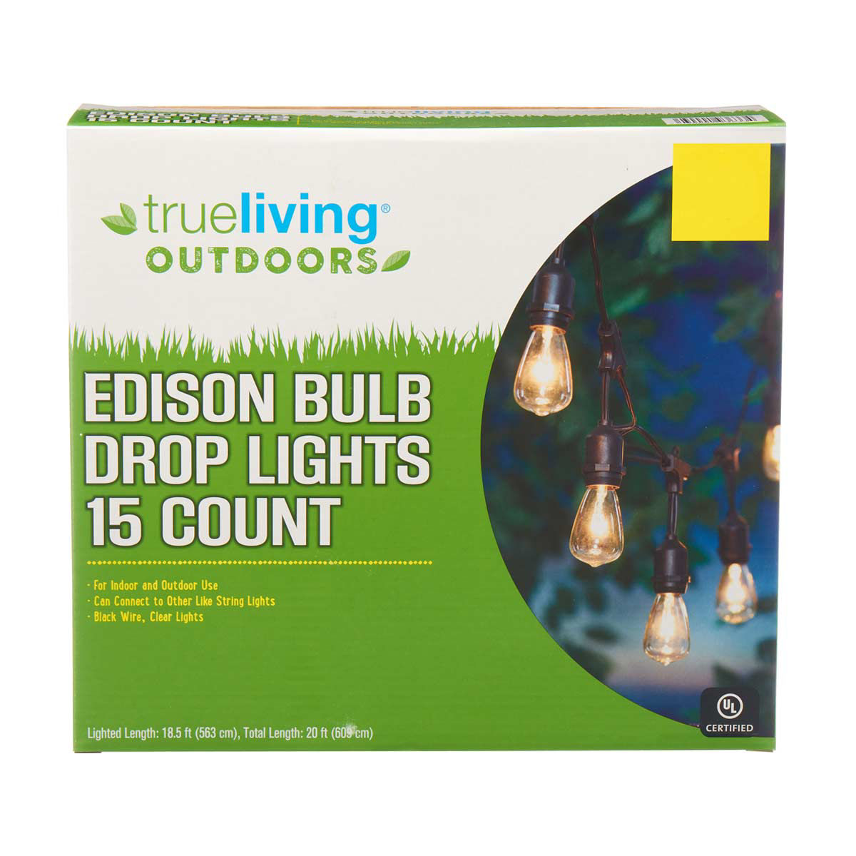Costco Edison String Lights Feit Electric 48' LED Filament String