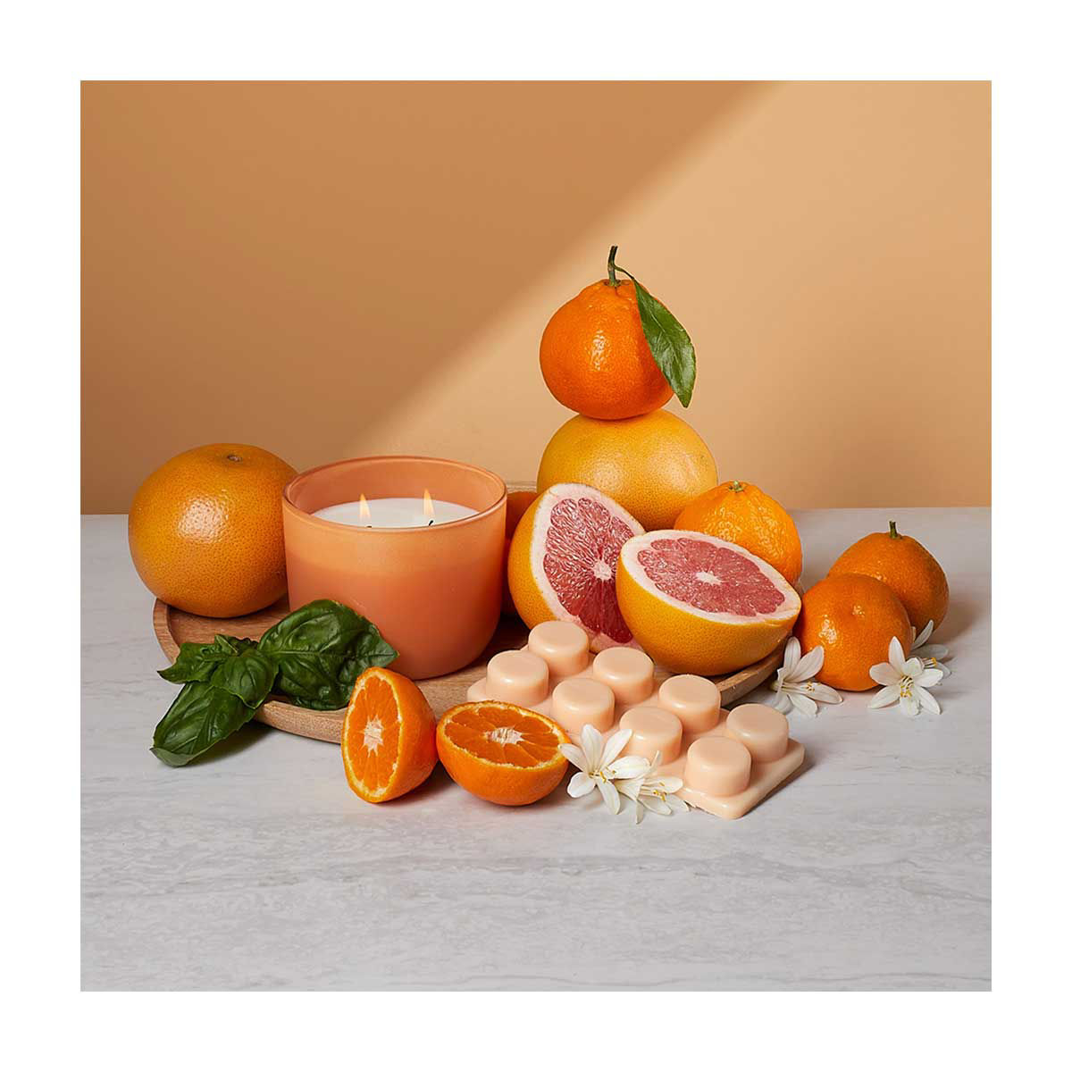 Koze Place Grapefruit & Sweet Orange Scented Wax Rounds, 8 Pack