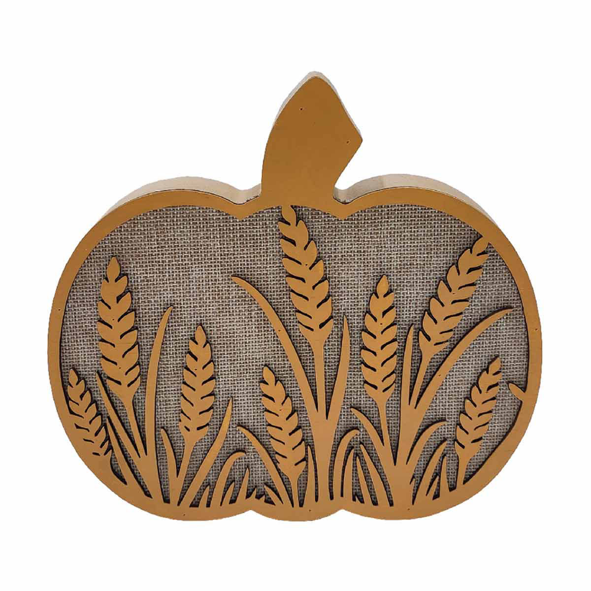 Wooden Pumpkin Tabletop Decoration