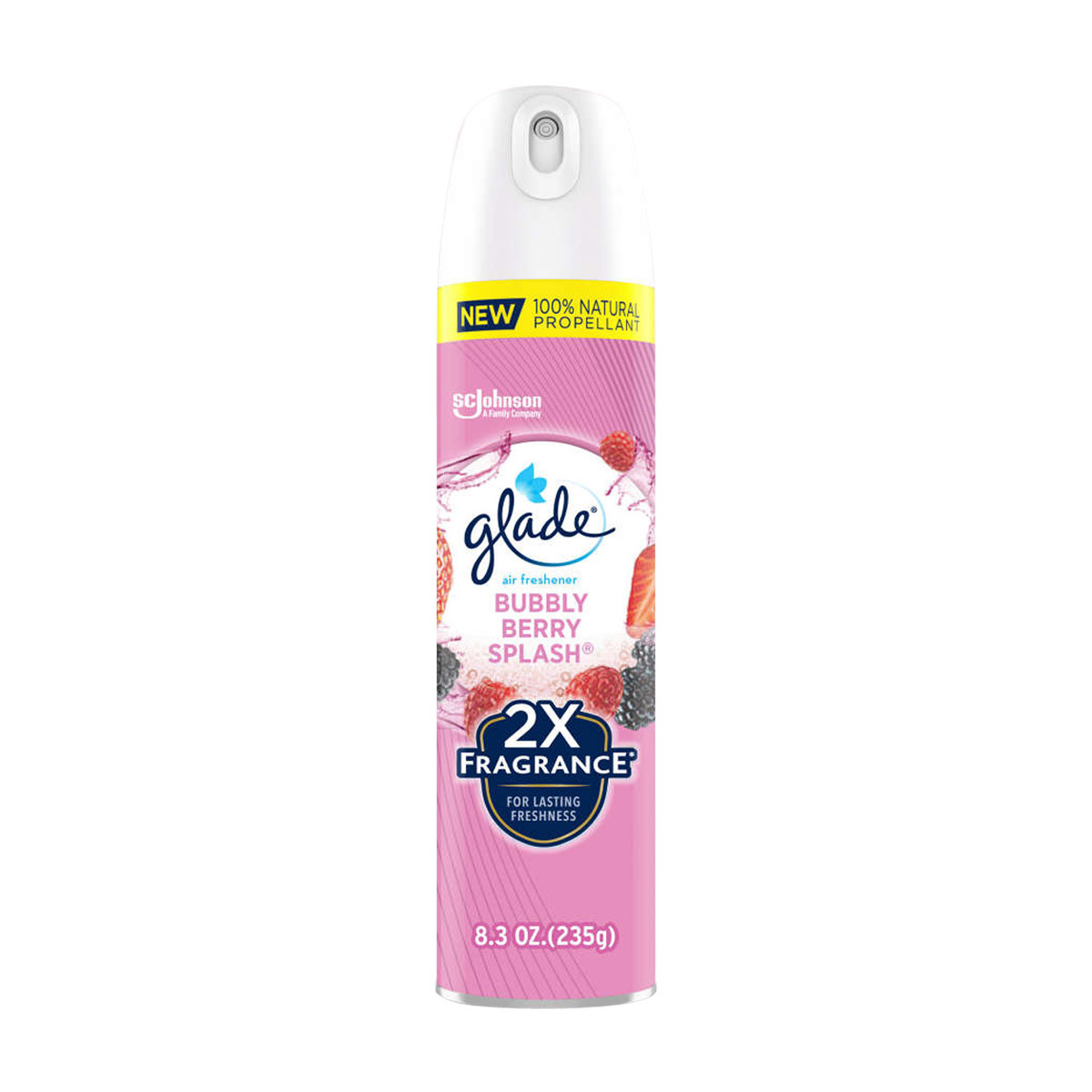 Glade Aerosol Air Freshener Spray Bubbly Berry Splash, 8.3 oz
