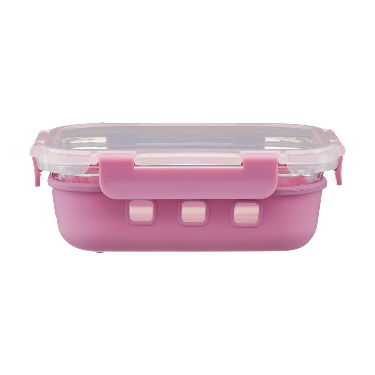 Food Storage Container with Snap-on Lid, Silicone, 21.6 oz