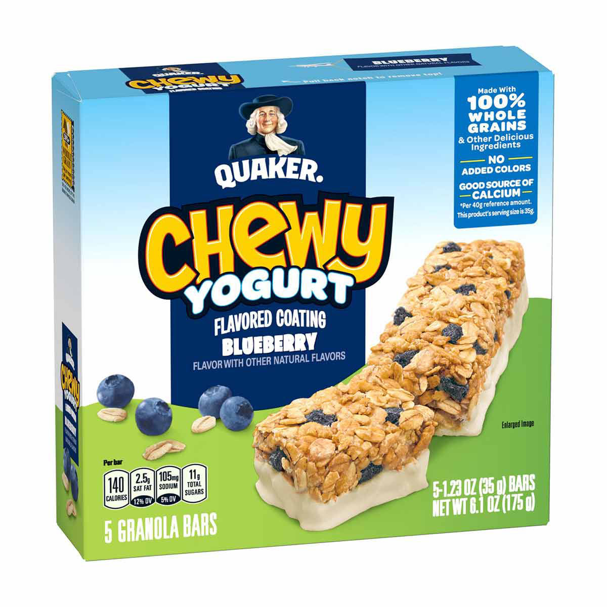 Quaker Chewy Granola Bars - Blueberry Yogurt, 5 ct