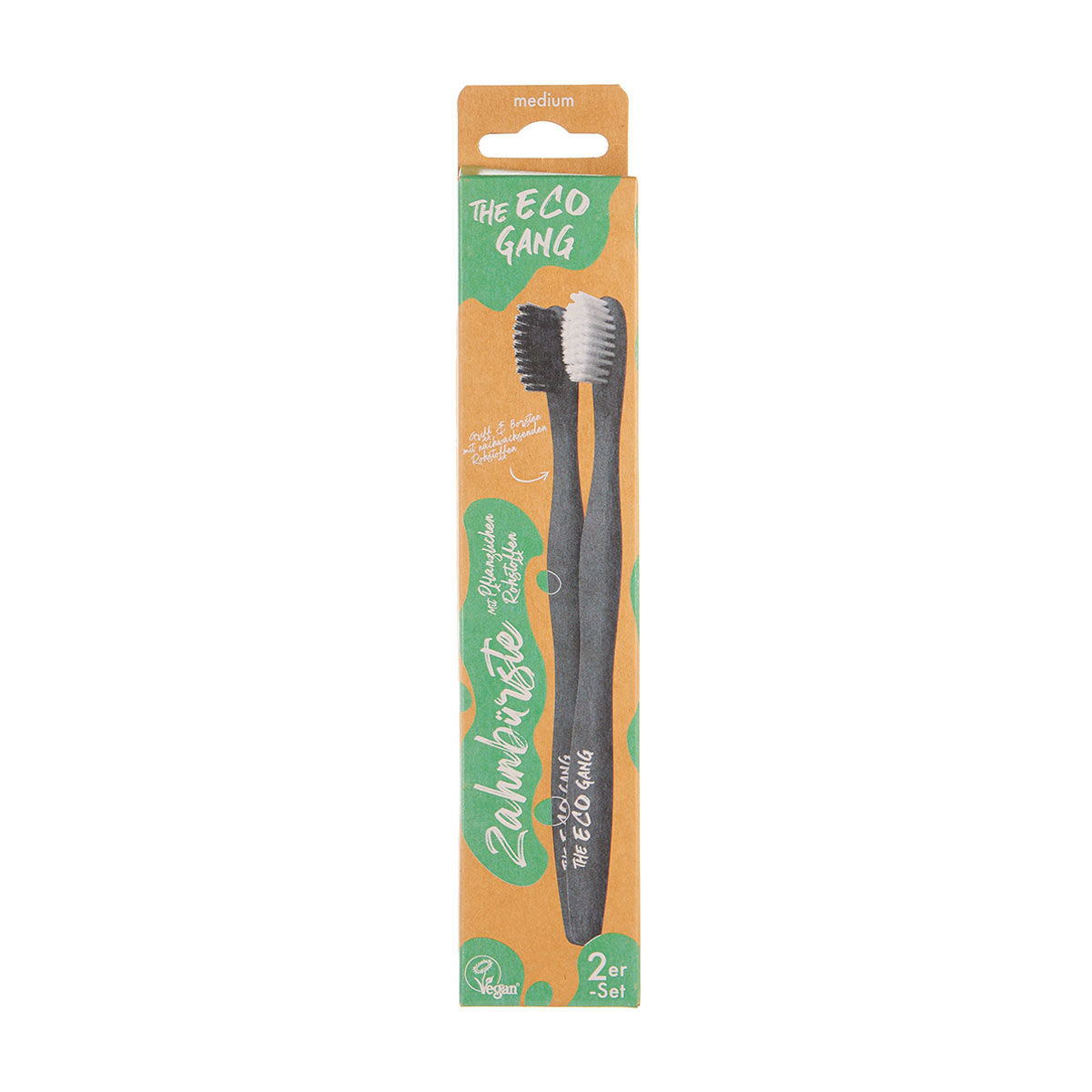 The Eco Gang Plant-based Toothbrush, 2 ct | Hamilton Place