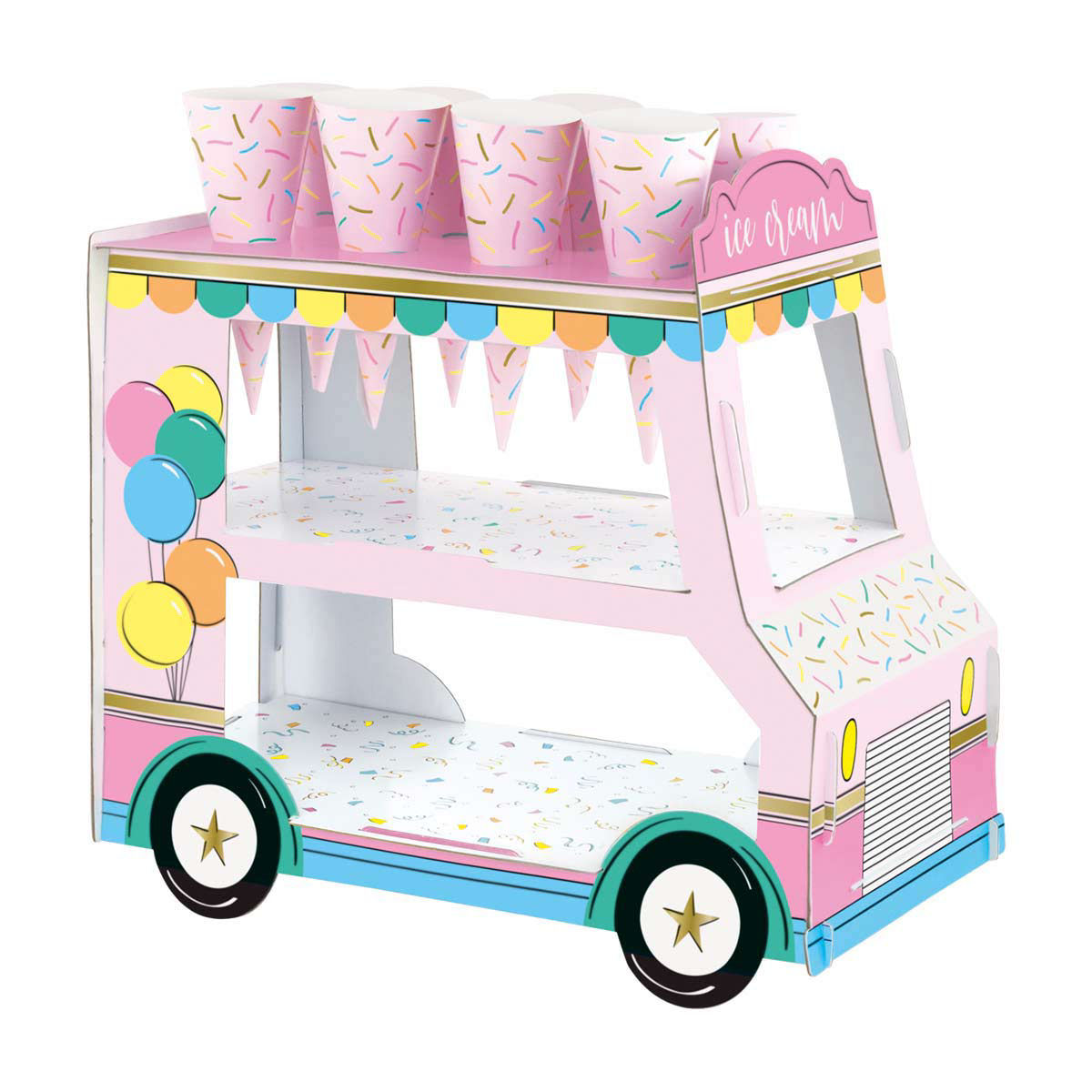 Popshelf Rainbow Birthday Sweets Dessert Stand Kit | Hamilton Place