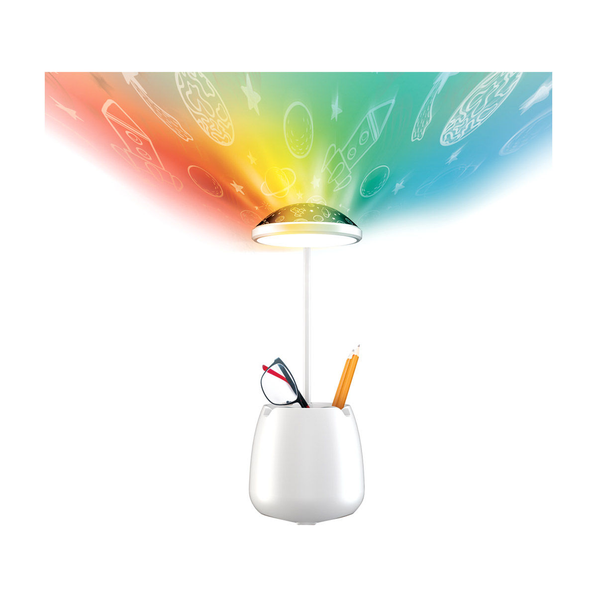 Projector/Lamp/Pencil Holder Combo