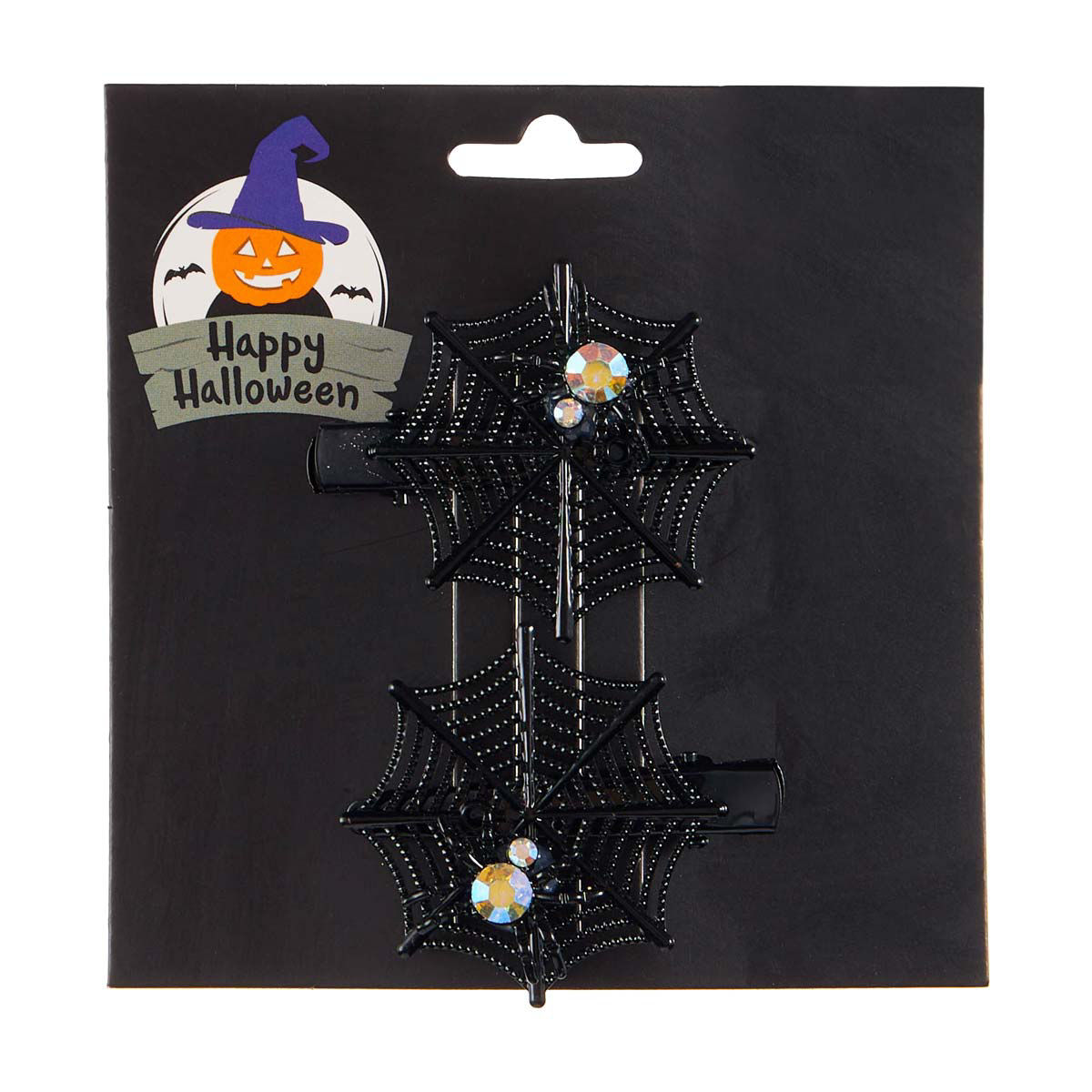 Spider Hair Clips, 2 pc