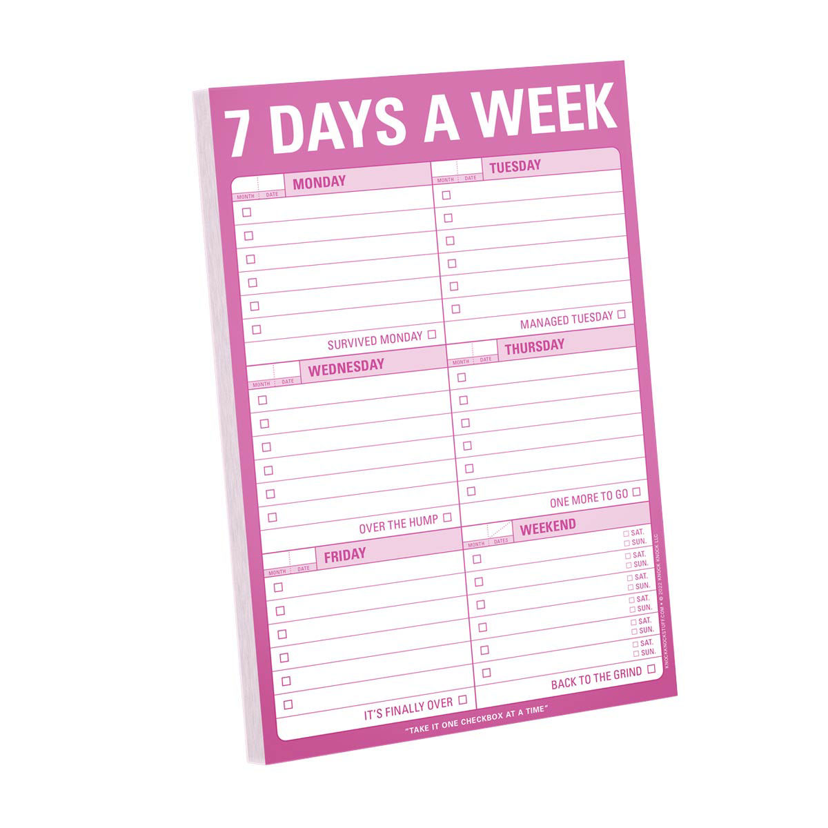 7 Days A Week Paper Pad