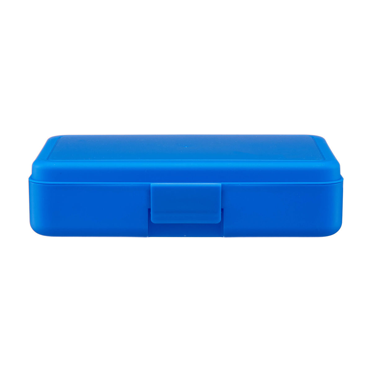 Plastic Pencil Box, Royal Blue