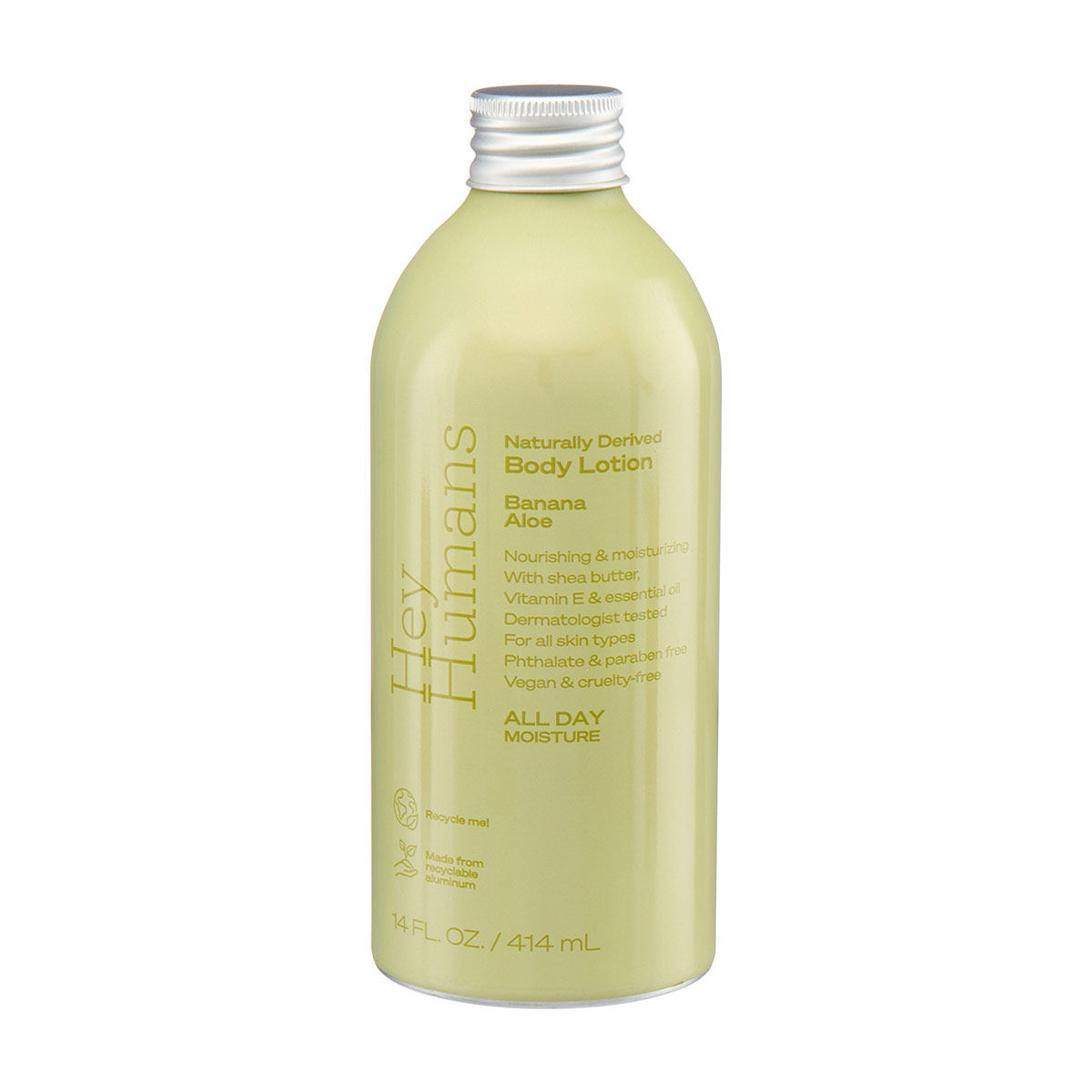 Hey Humans Body Lotion, Banana Aloe