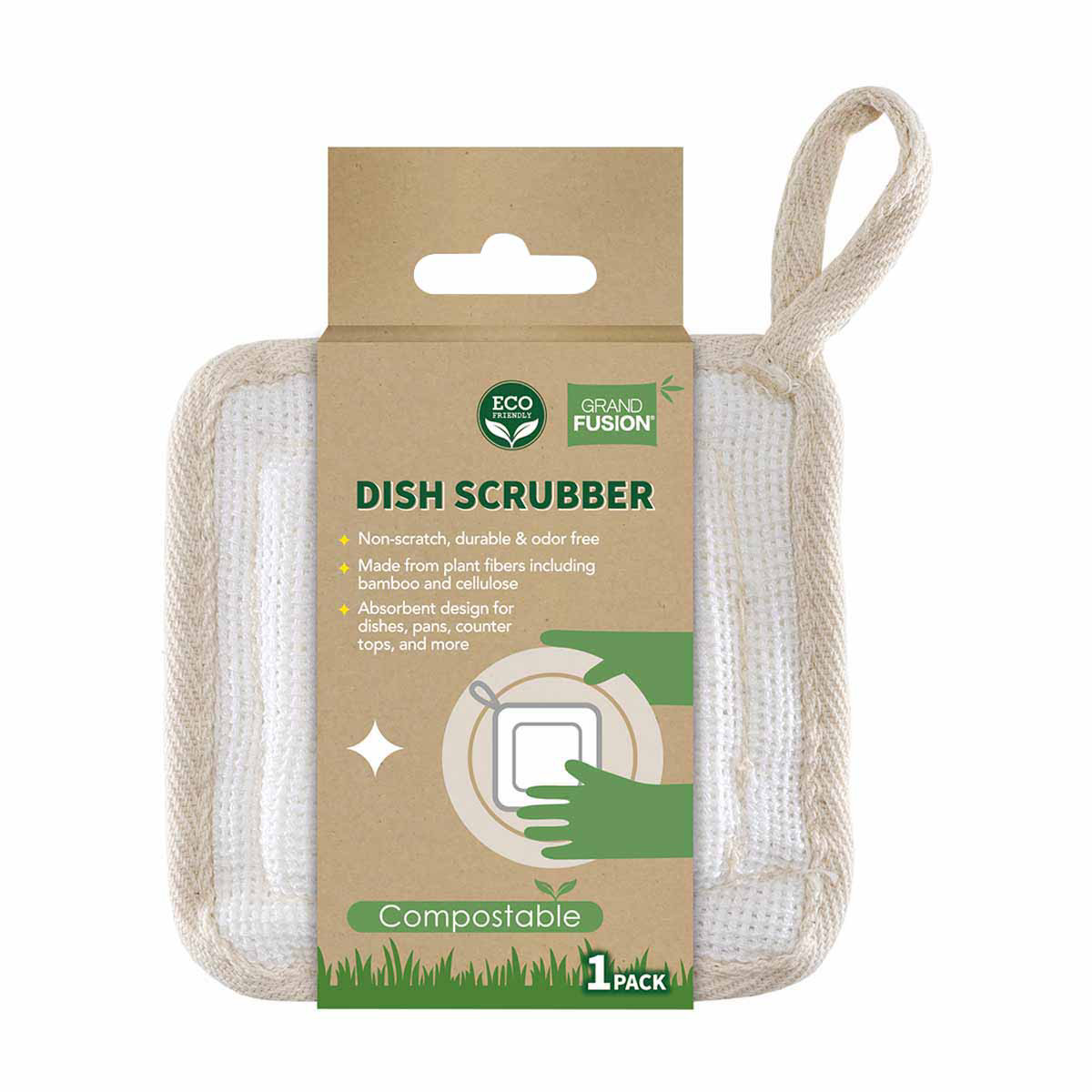 Grand Fusion Eco-friendly Dish Scrubber