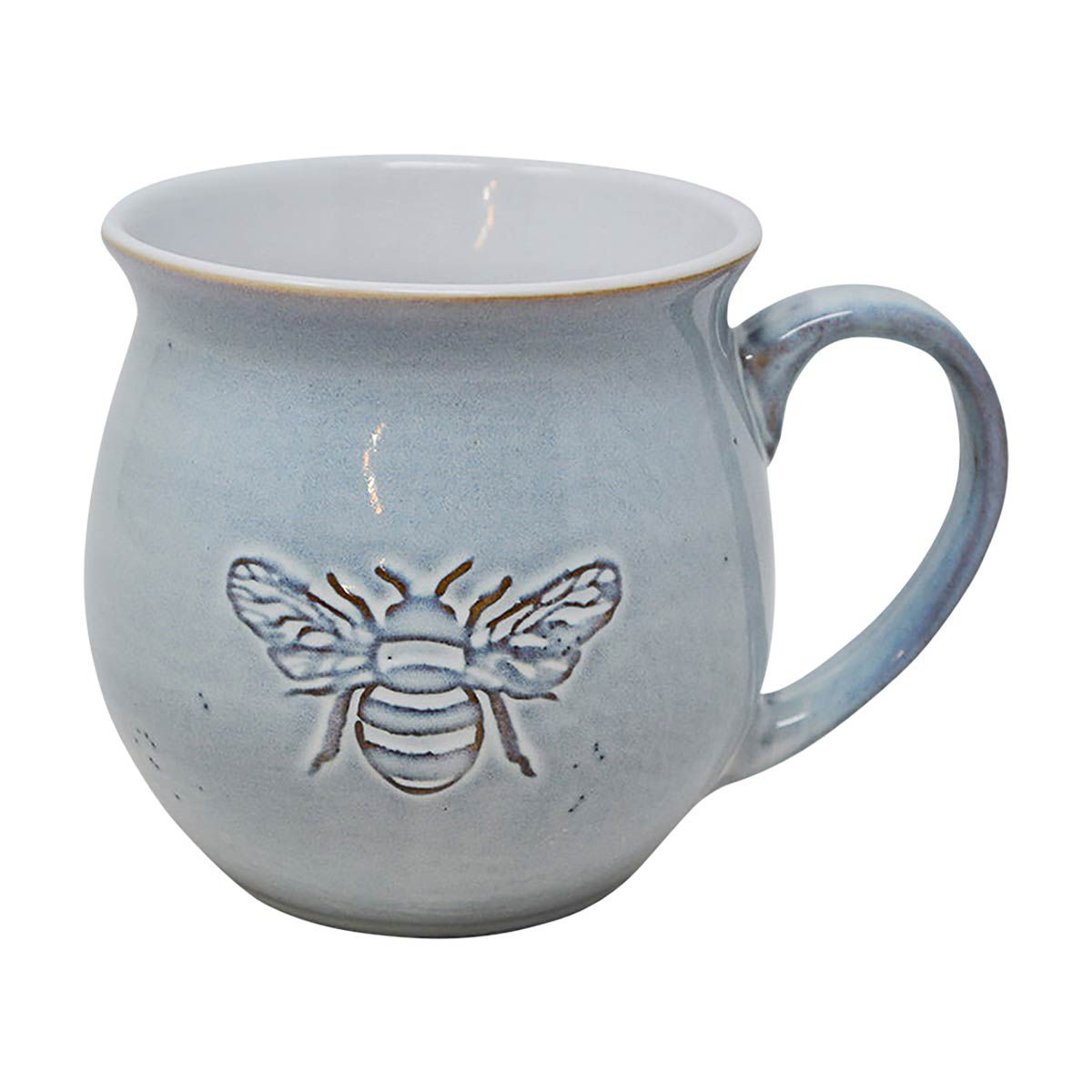 Embossed Bumble Bee Mug, 18 oz