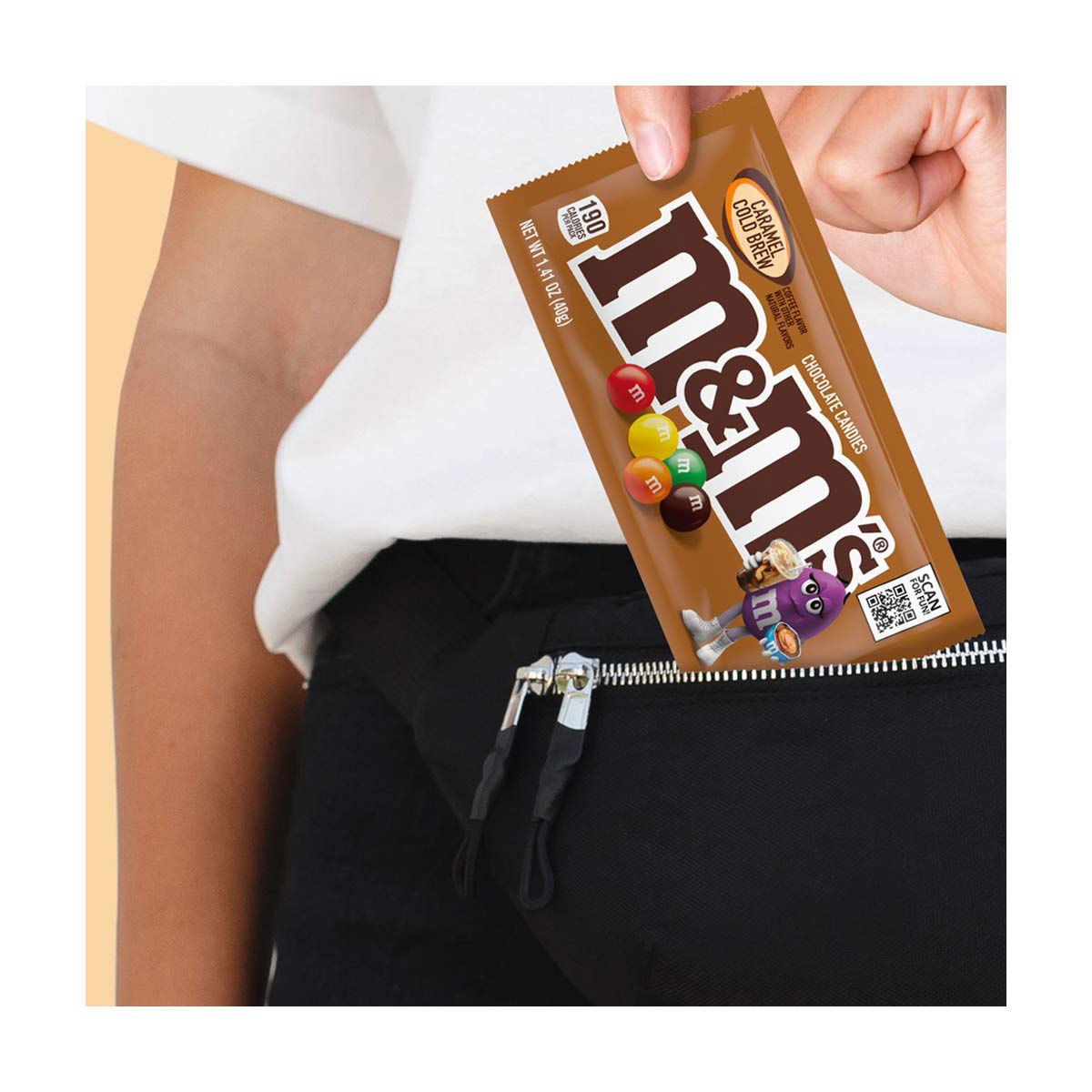 M&Ms M&M's Caramel Cold Brew Milk Chocolate Candy, 1.41 oz | Hamilton Place