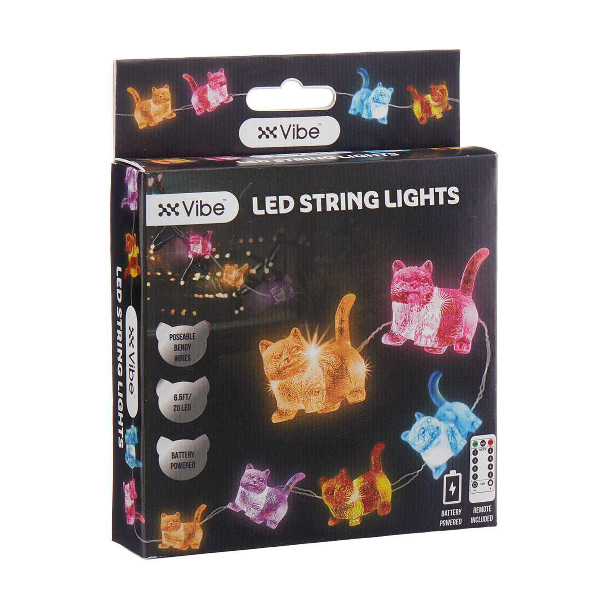 Vibe LED Cat String Lights