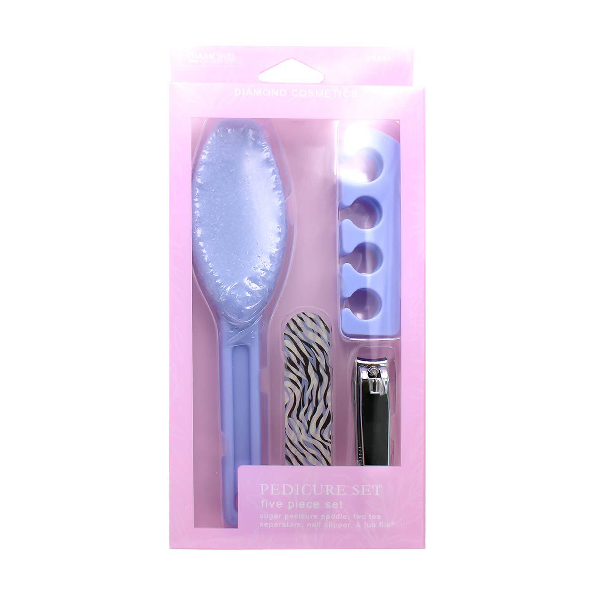 Diamond Cosmetics Pedicure Set, 5 pc