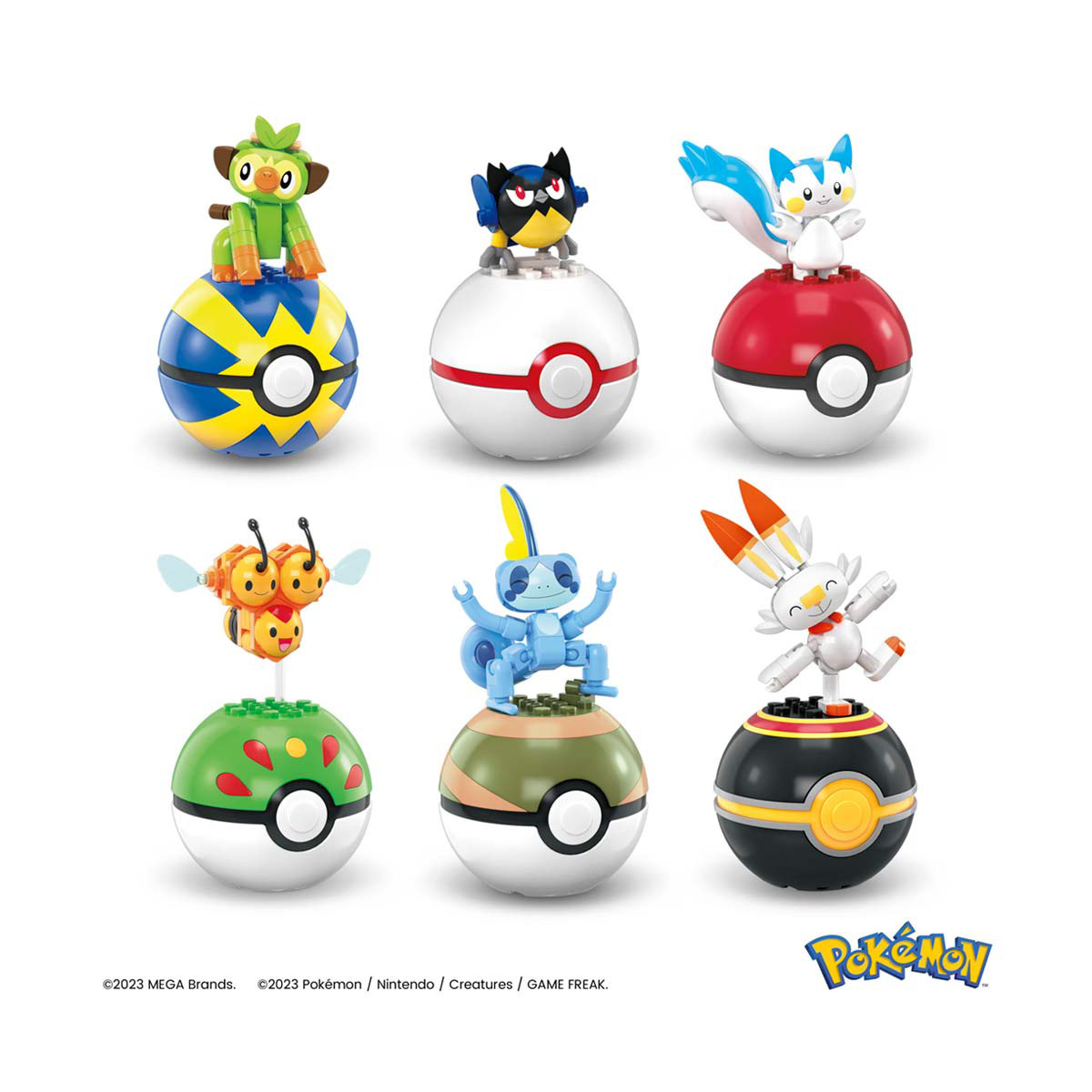 Pokémon Mega Generations Pokeball, Assorted