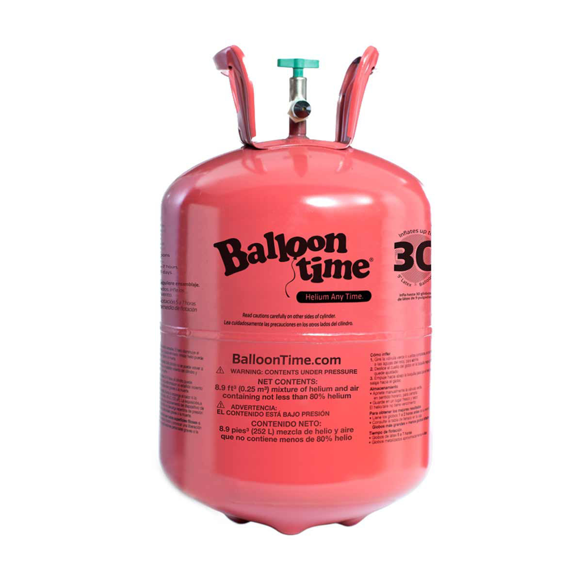 Balloon Time Helium Tank