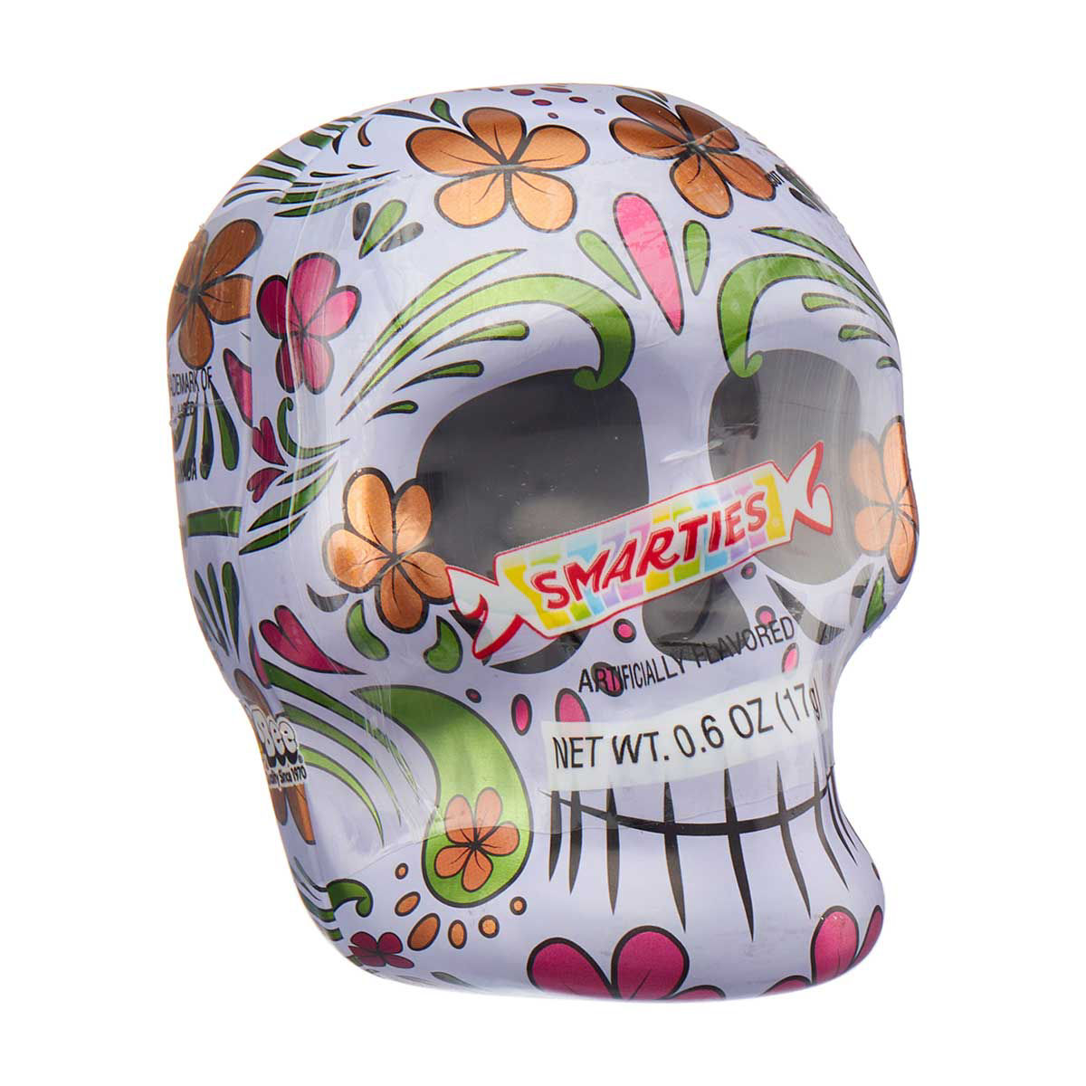 Smarties Candy, Skull Container