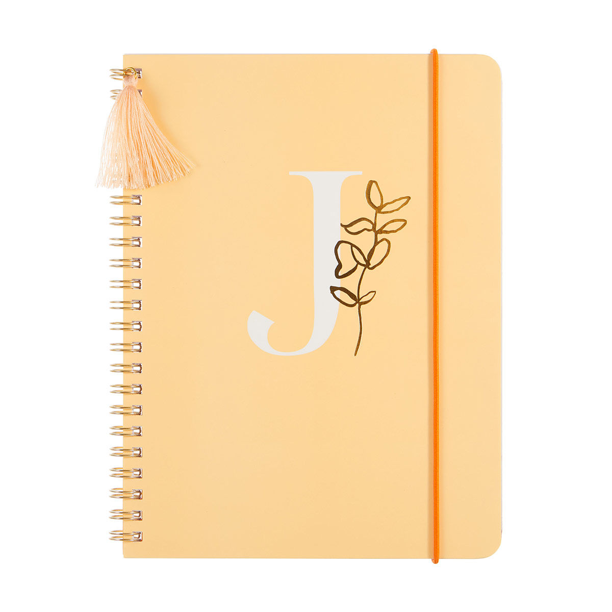 'J' Journal with Tassel