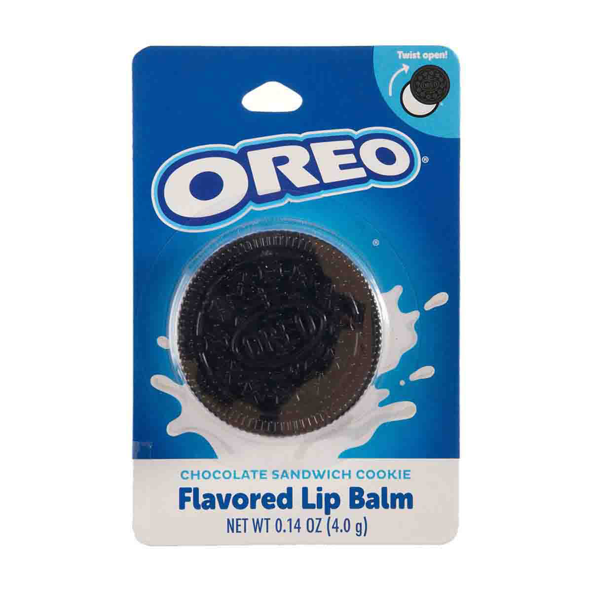 Oreo Chocolate Sandwich Cookie Flavored Lip Balm, 0.14 oz.