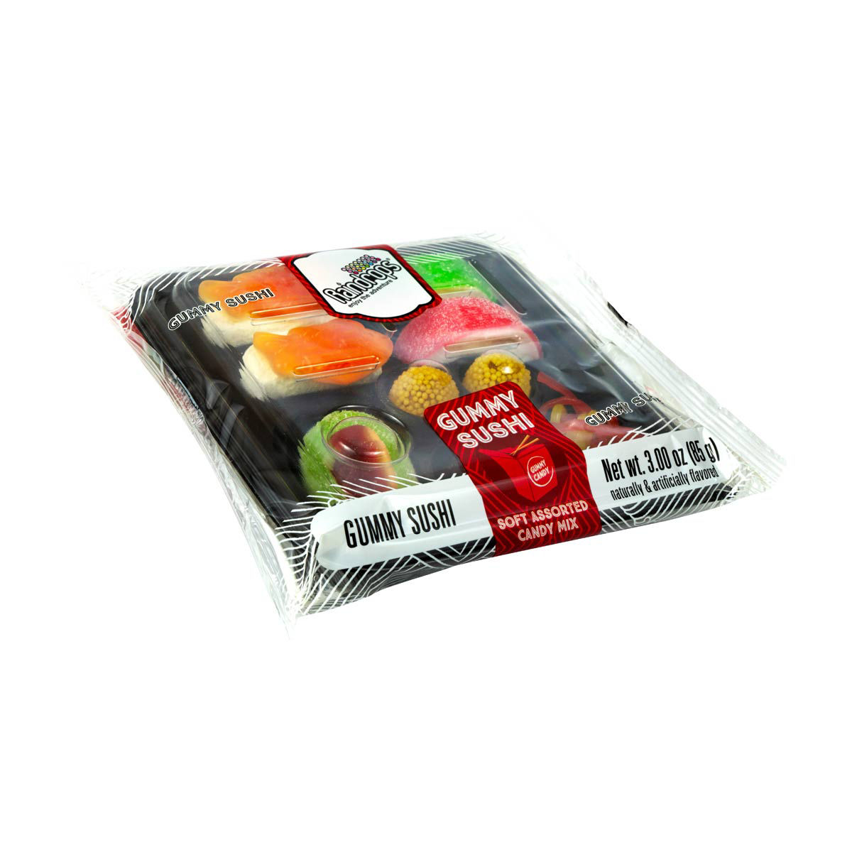 Raindrops Gummy Sushi, 3 oz.