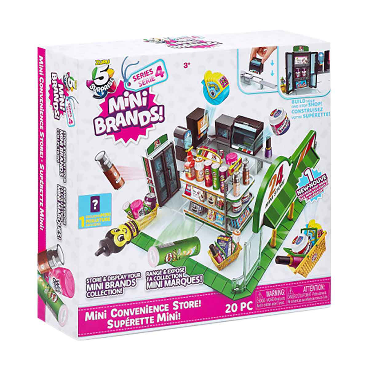 Zuru 5 Surprise Mini Brands Mini Convenience Store, 20 Pieces