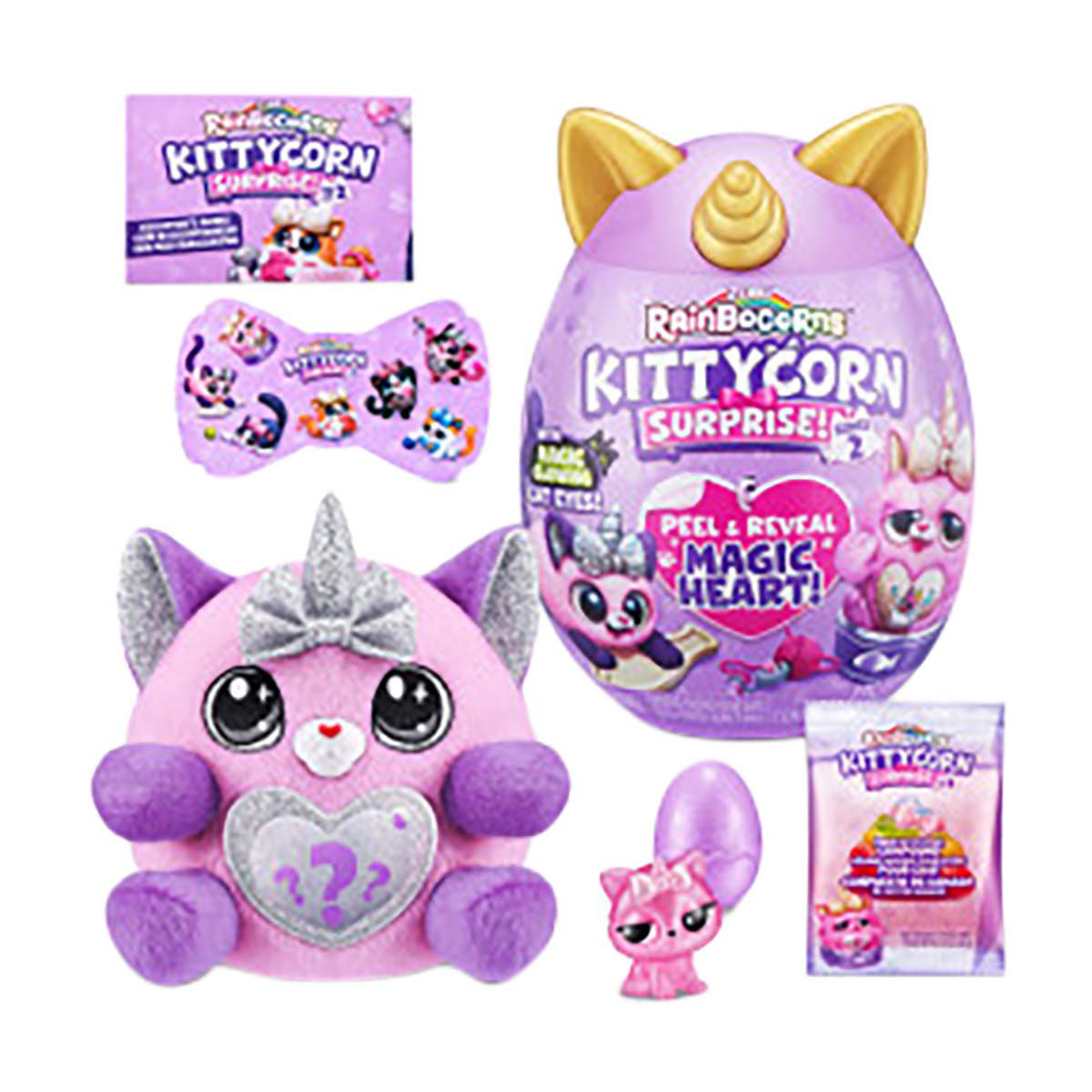 Zuru Rainbocorns Kittycorn Surprise Plush Mystery Egg Toy