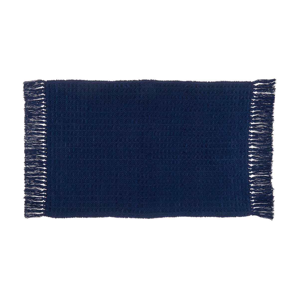 Chenille Bath Rug, Blue