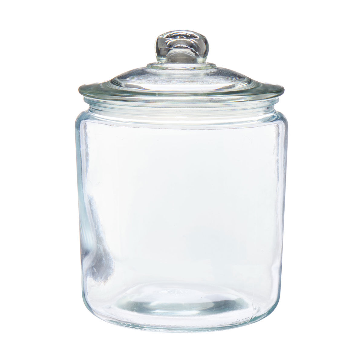 Storage Glass Canister with Lid, Large
