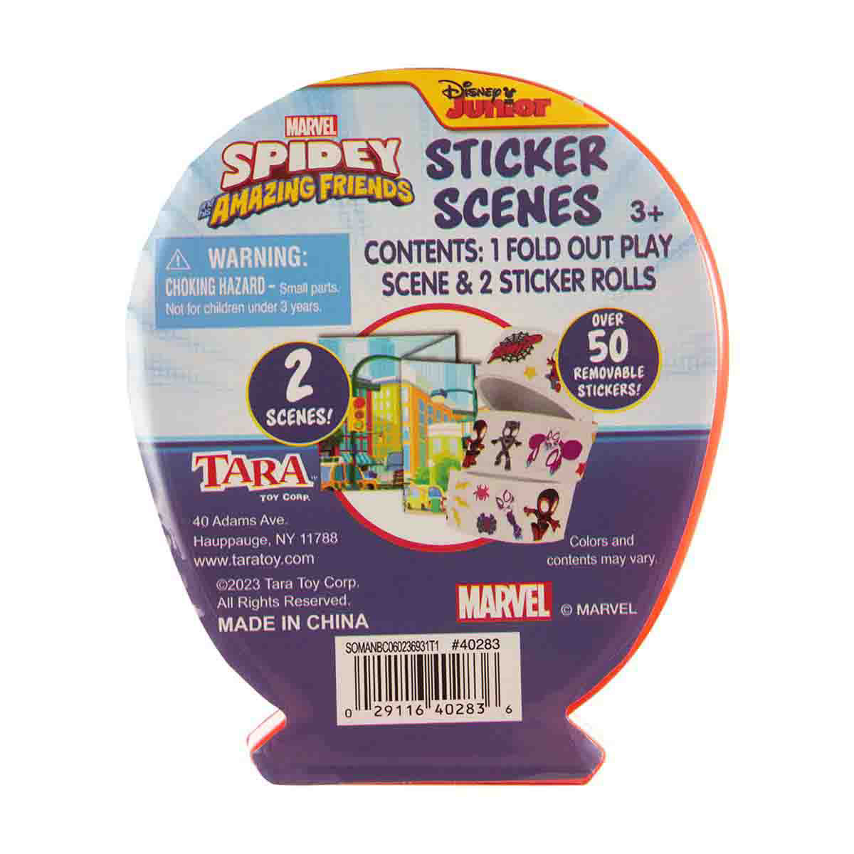 Tara Toy Spiderman Sticker Scenes | Hamilton Place