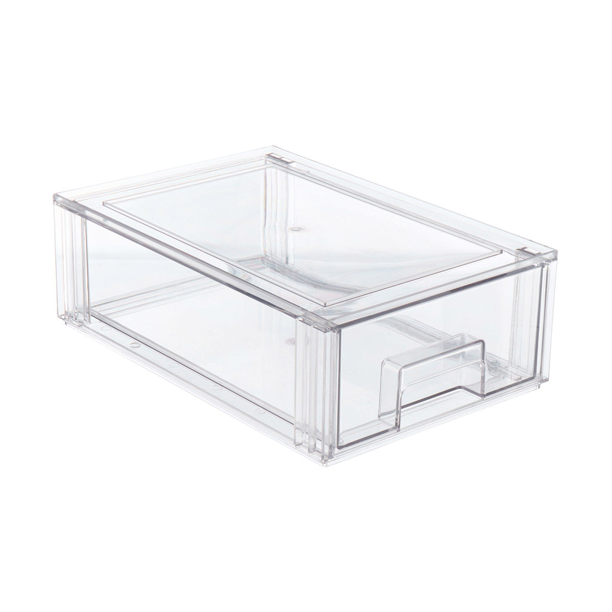Pull Out Clear Storage Drawer, Small
