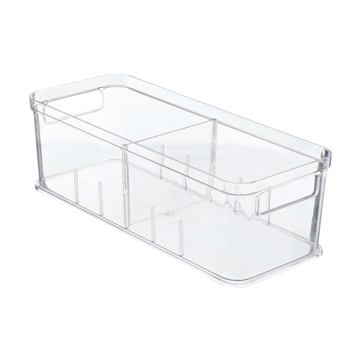 All Purpose Storage Bin with Divider, Large
