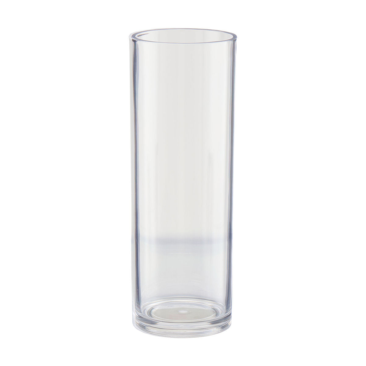 Acrylic Straight Highball Glass, Clear