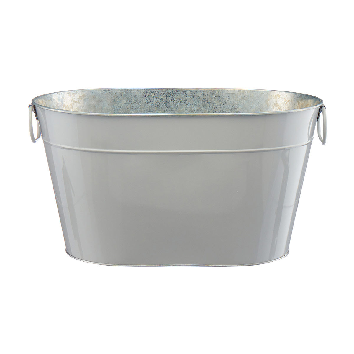 Popshelf Metal Storage Bucket, Silver at Hamilton Place in Chattanooga, TN