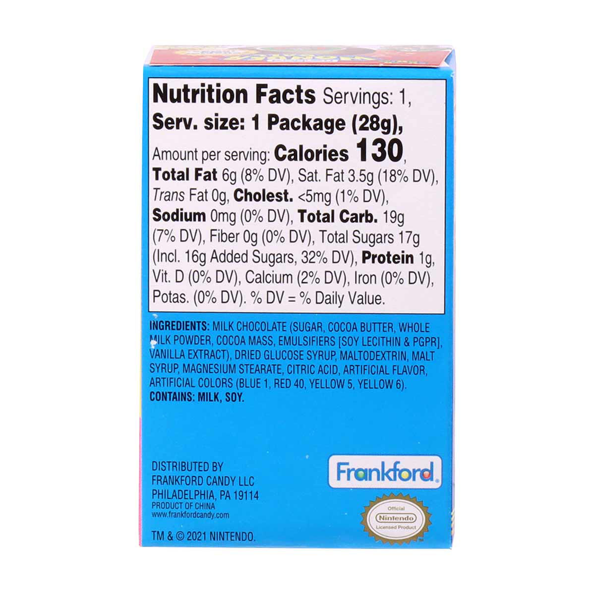 Frankford Super Mario Wonderball Milk Chocolate with Surprise ...