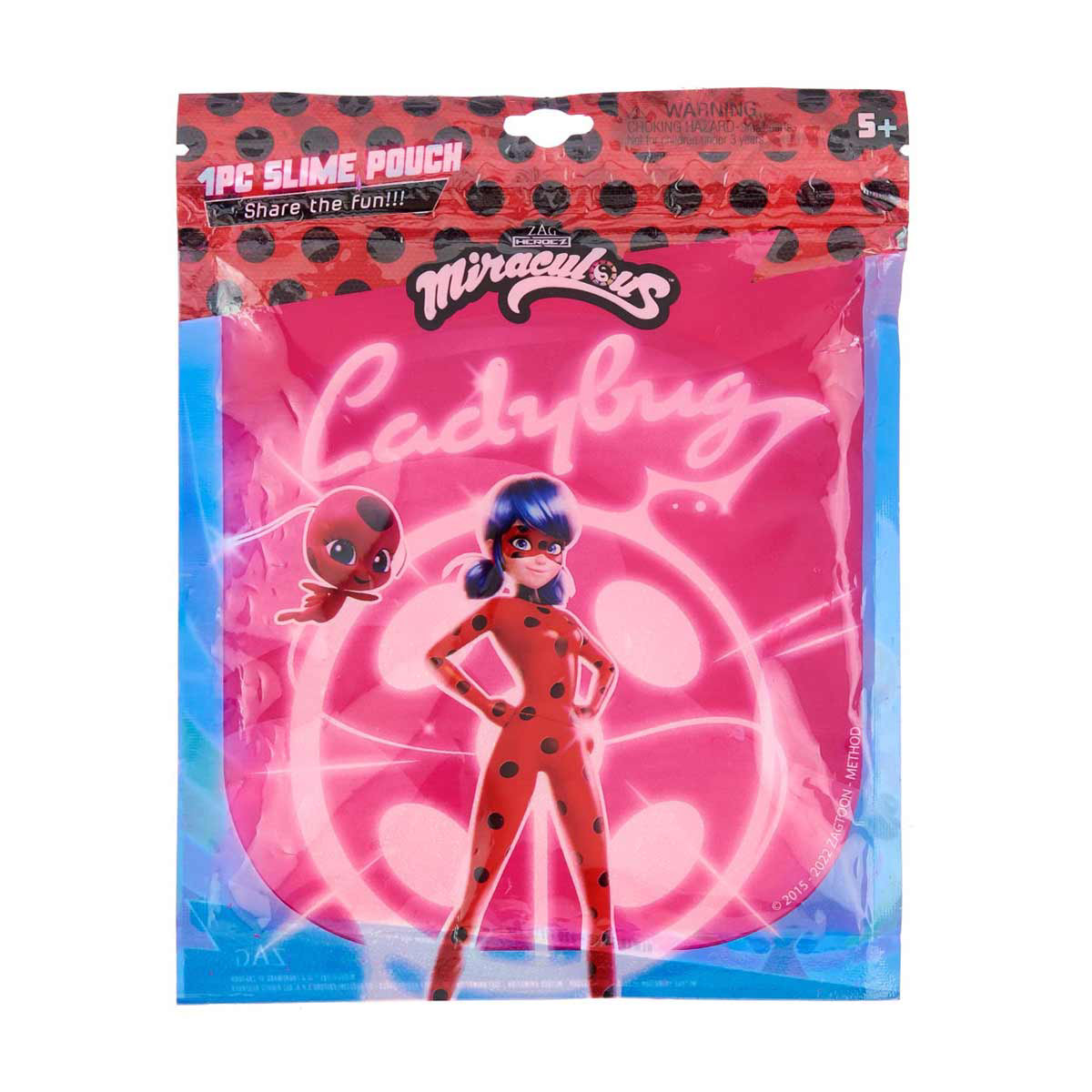 Zag Heroez Miraculous Fun Slime Pouch, Assorted