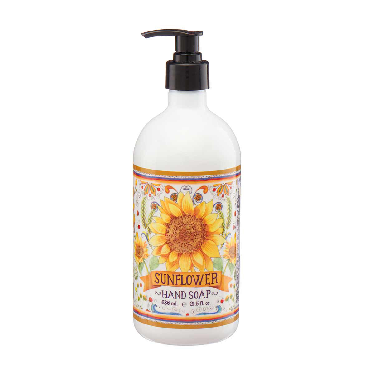 Deruta Rustica Sunflower Hand Soap, 21.5 fl oz