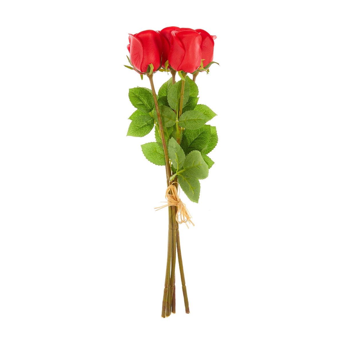 Artificial Rose Bush Red