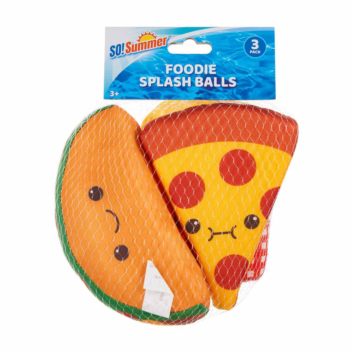 So Summer Foodie Splash Balls 3 Pc