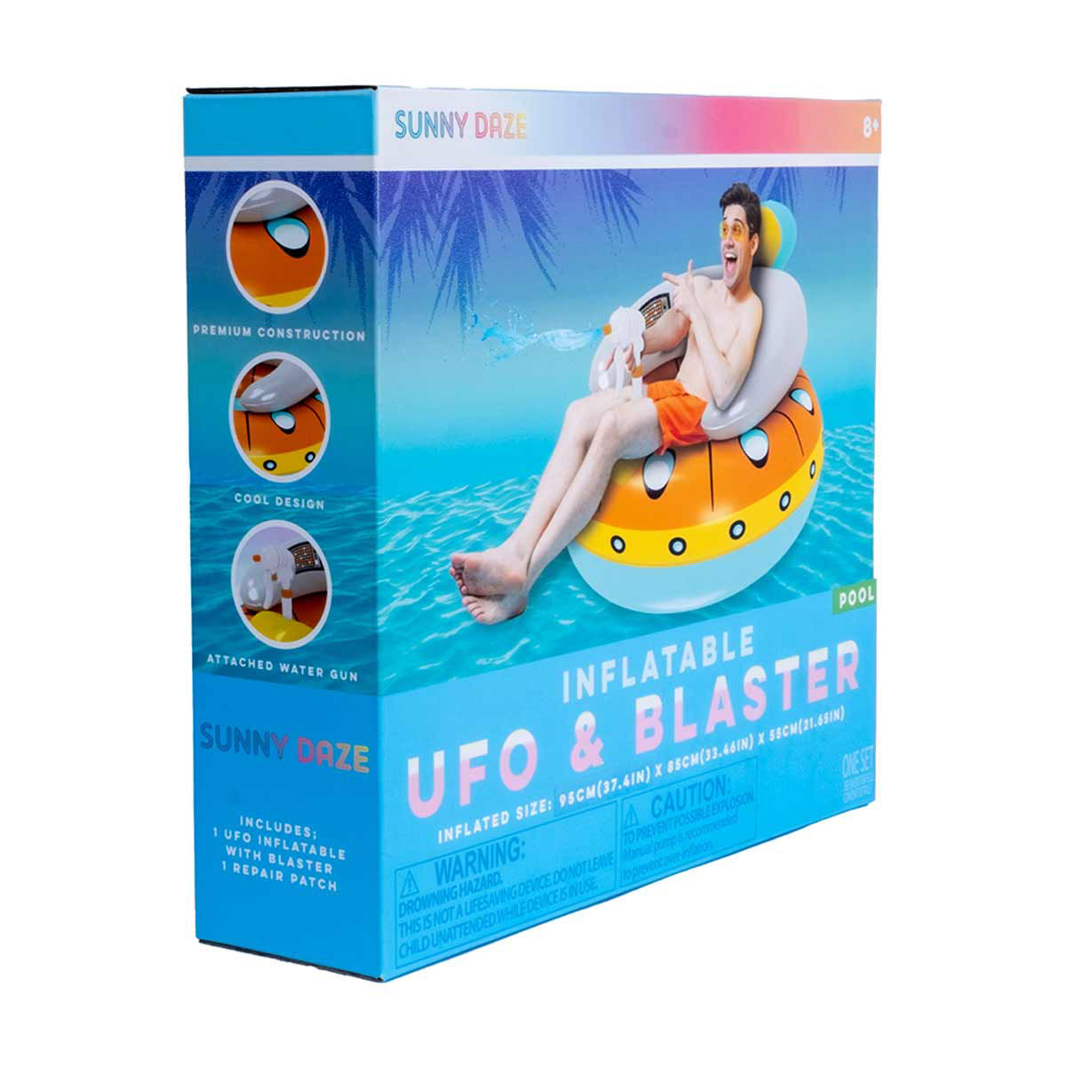 Sunny Daze UFO and Blaster Pool Float